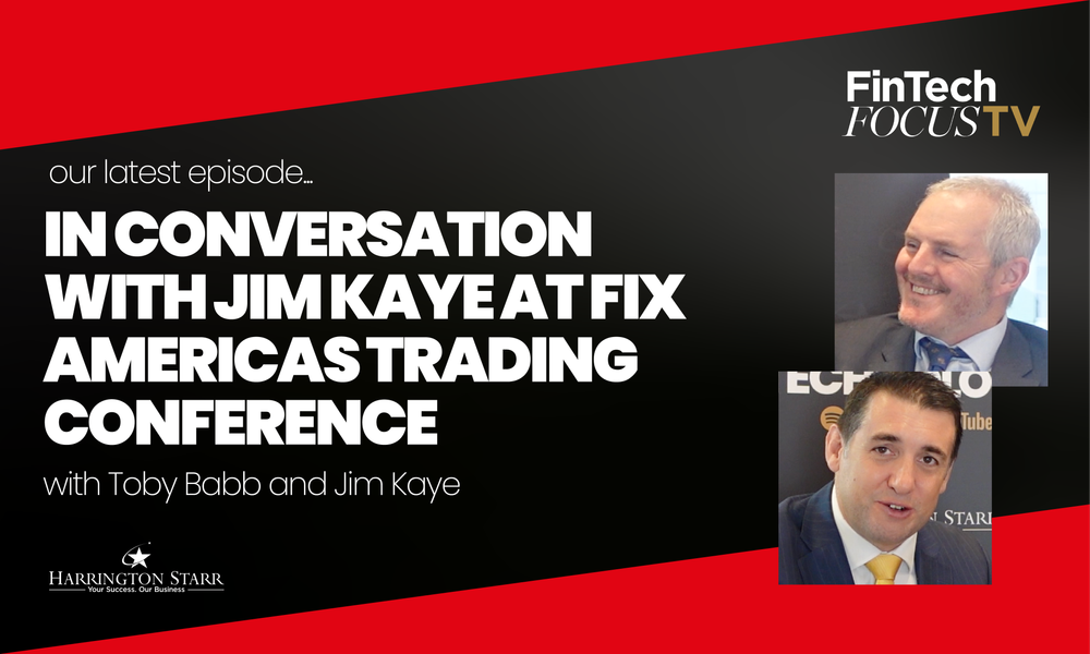 In Conversation with Jim Kaye at FIX Americas Trading Conference ...